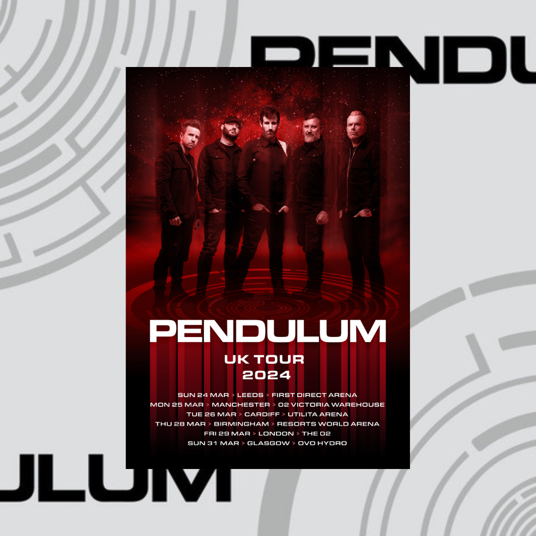 Pendulum Uk Tour Poster